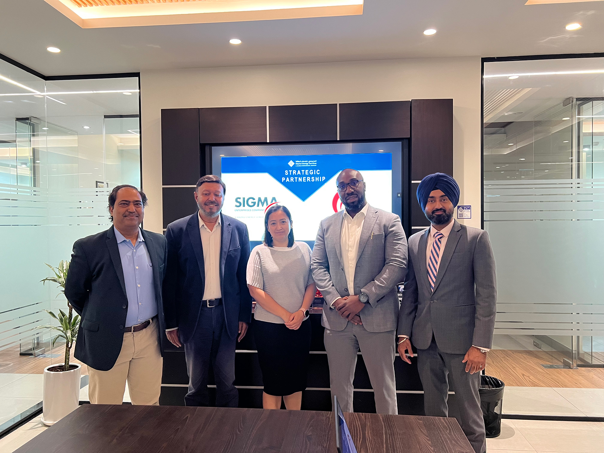 SIGMA ENTERPRISES COMPANY LLC (part of MAZRUI ENERGY SERVICES) and LivNSense SIGN MOU TO ...